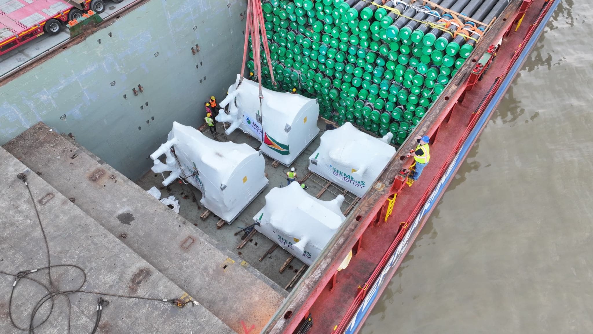Steam turbines, oil tanks in Guyana for Gas-to-Energy project | OilNOW