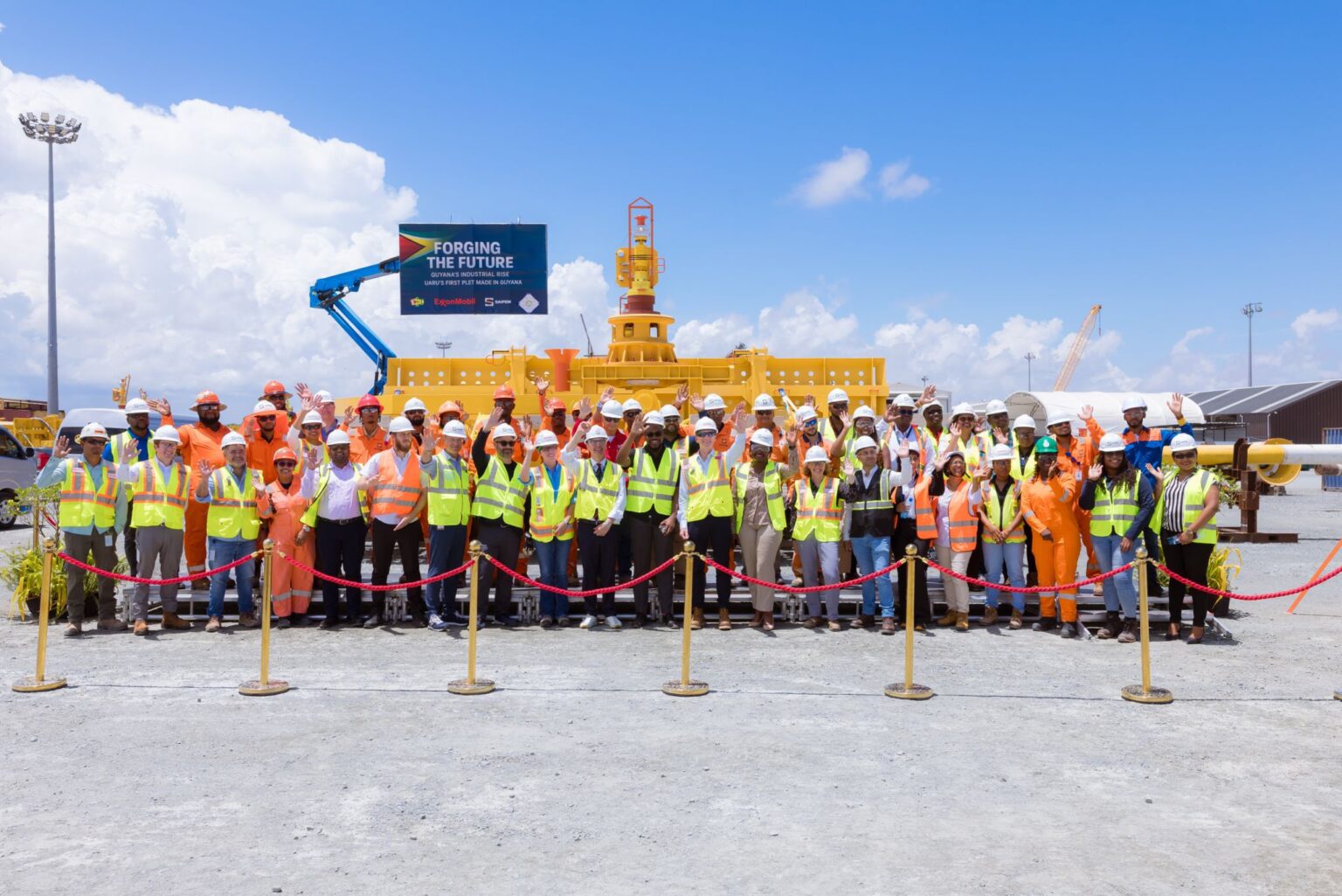 Saipem manufactures first subsea structure of its kind in Guyana for ...