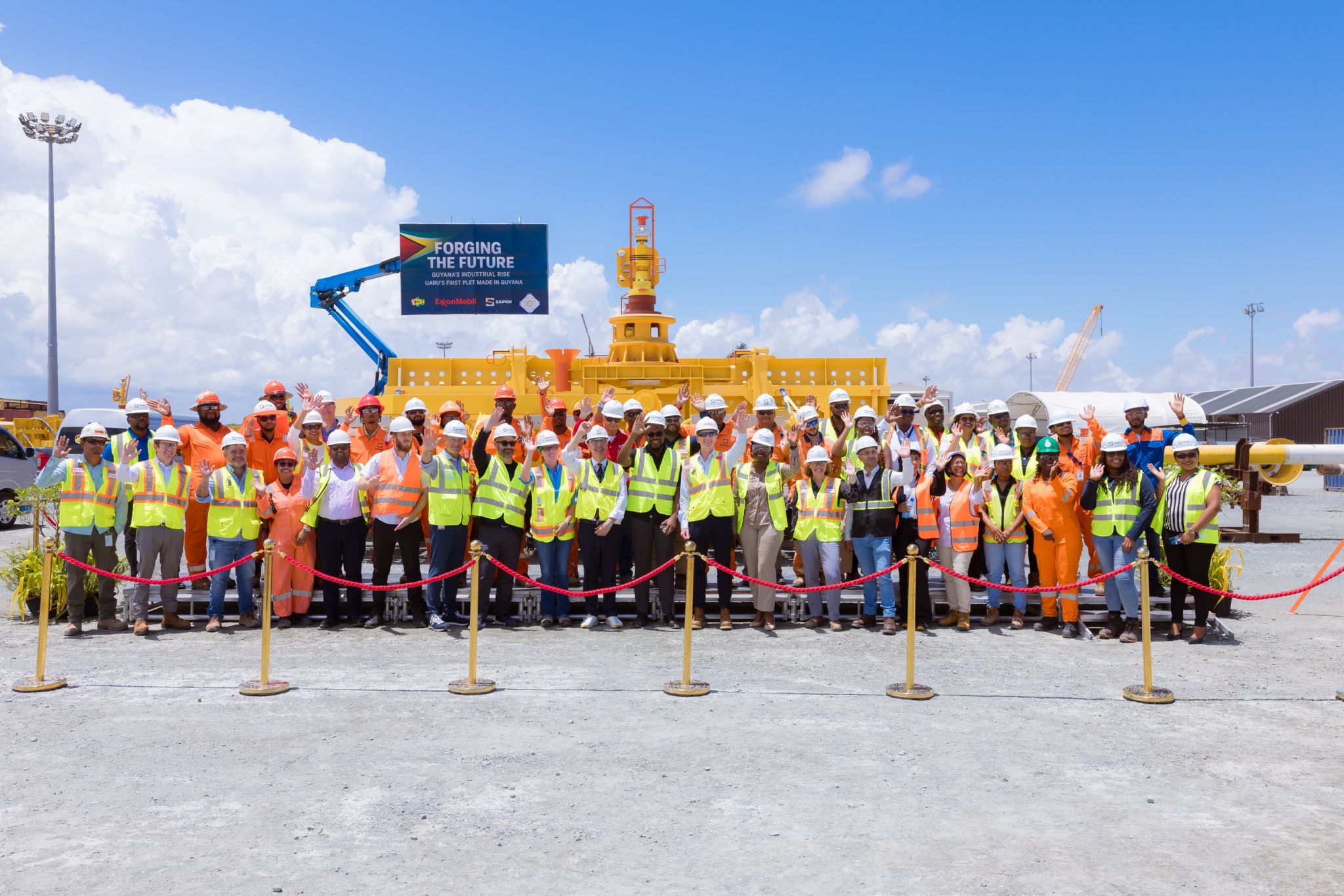 Saipem manufactures first subsea structure of its kind in Guyana for ...